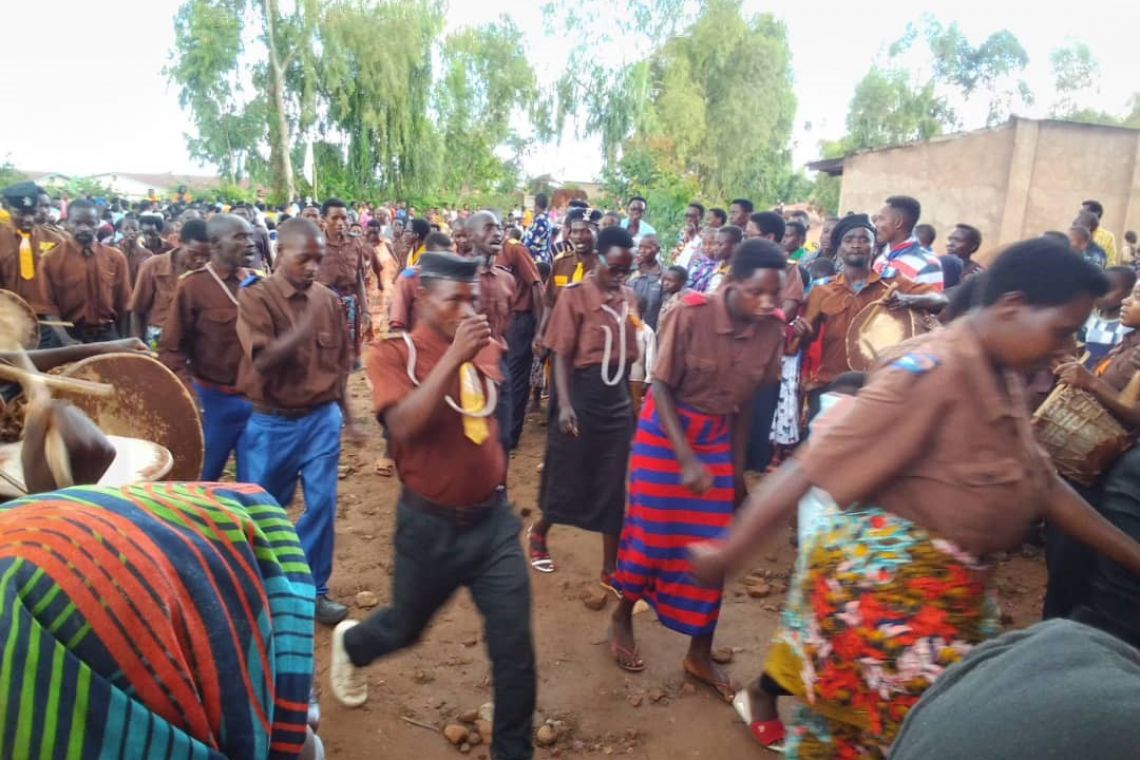 ALLEGRESSSE A KIBAGO LORS DE LA SOLENNITE DU CHRIST ROI DE L'UNIVERS